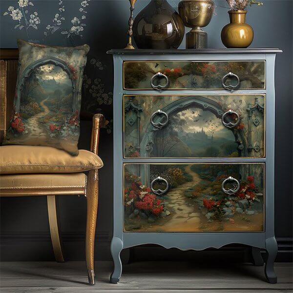 Personalised Wedding Arch Dracula Castle Gothic Photo Booth Backdrop ...